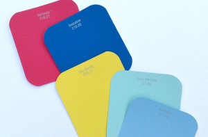 Paint chip poetry – artful words
